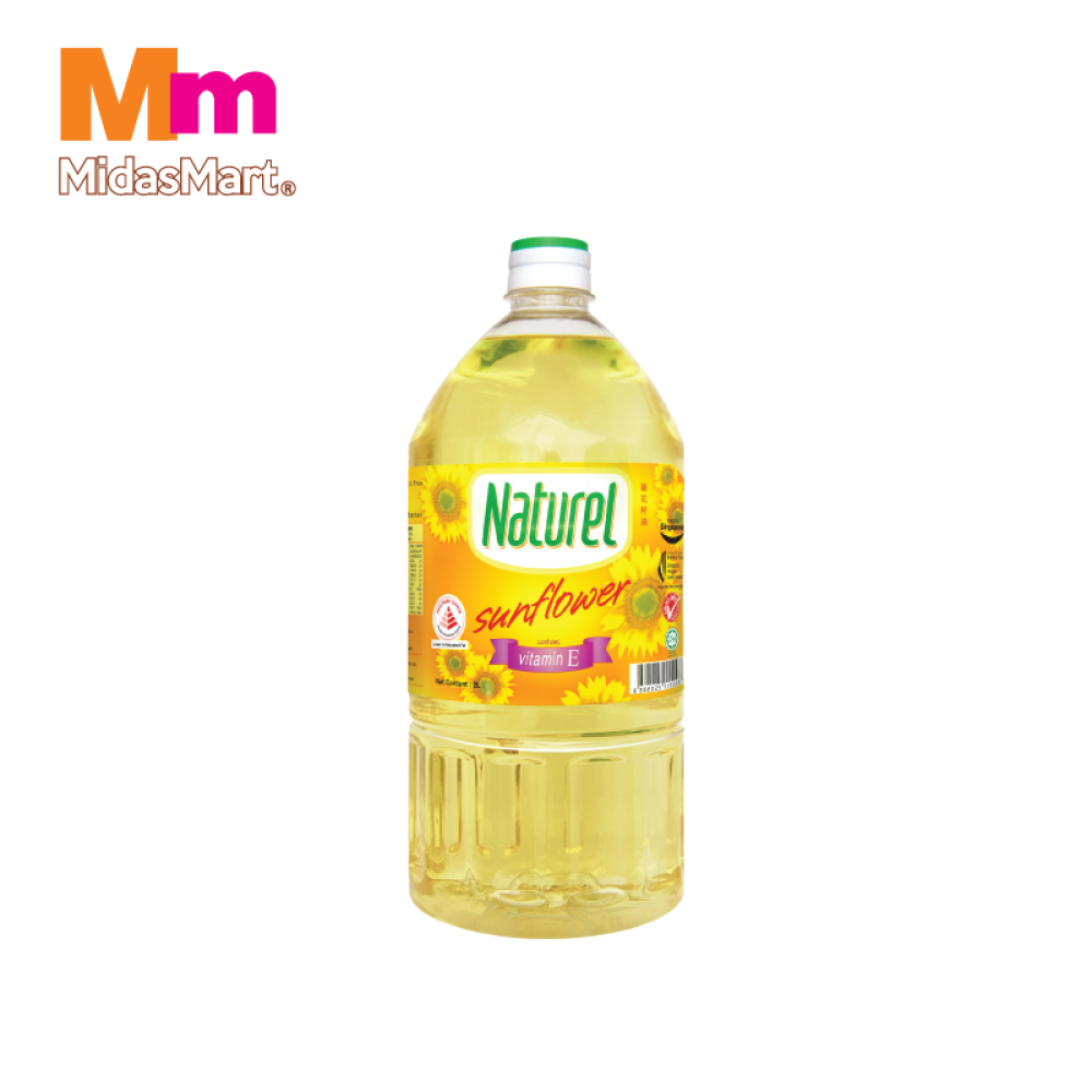 NATUREL SUNFLOWER COOKING OIL (2KG)