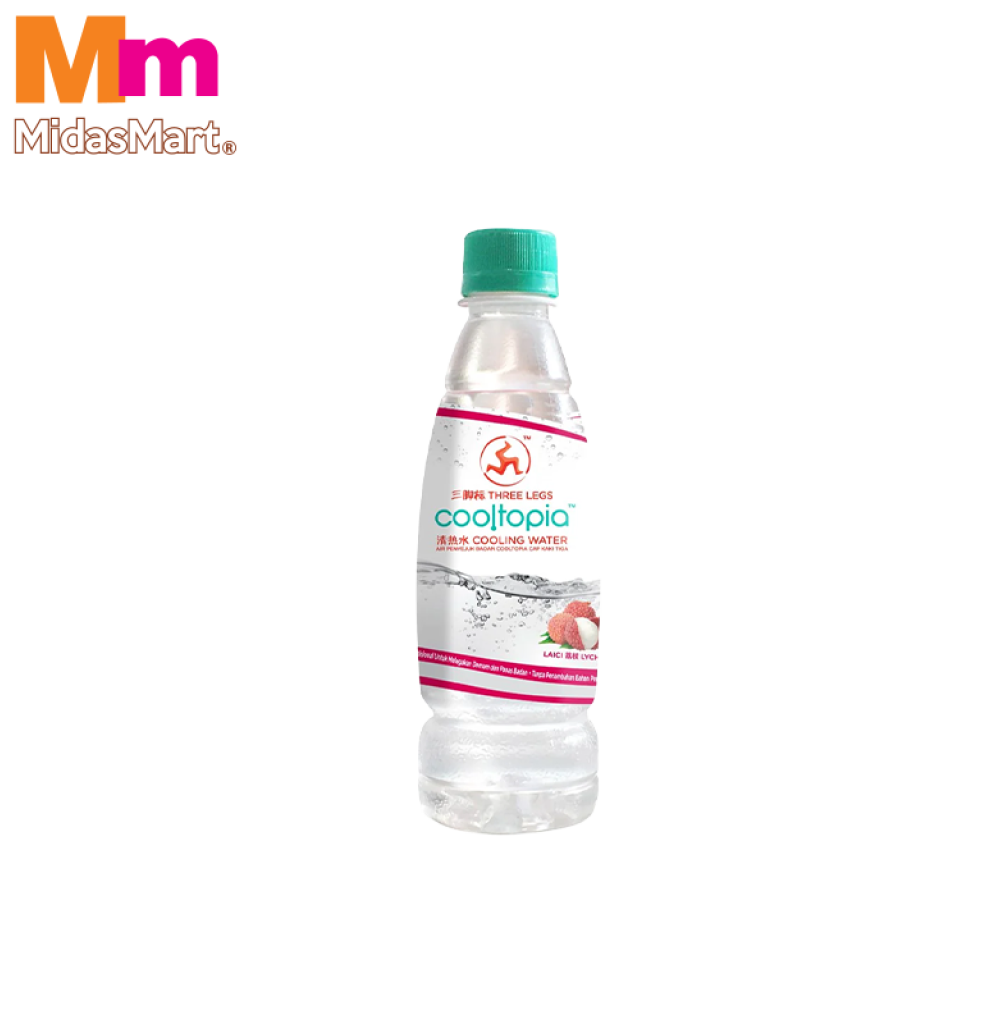 THREE LEGS COOLTOPIA COOLING WATER - LYCHEE FLAVOR