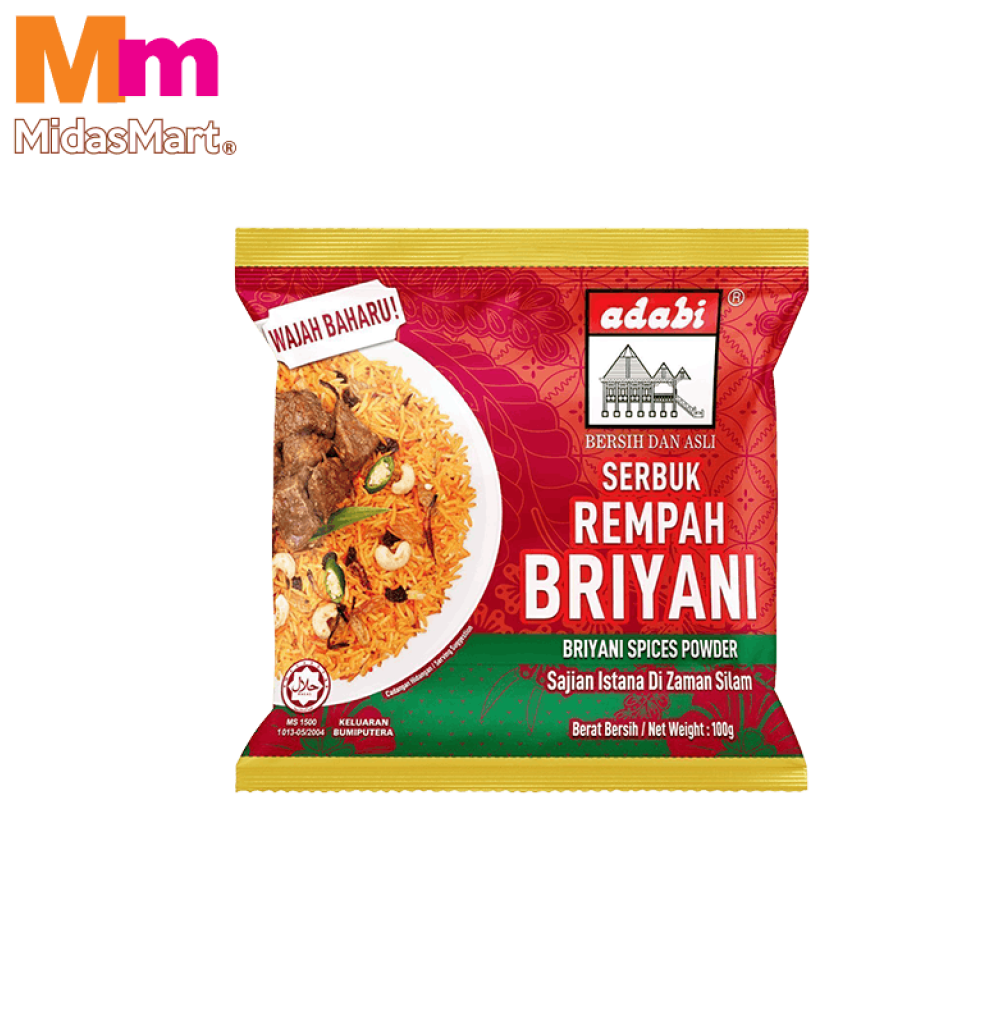 ADABI BRIYANI SPICES POWDER (100G)