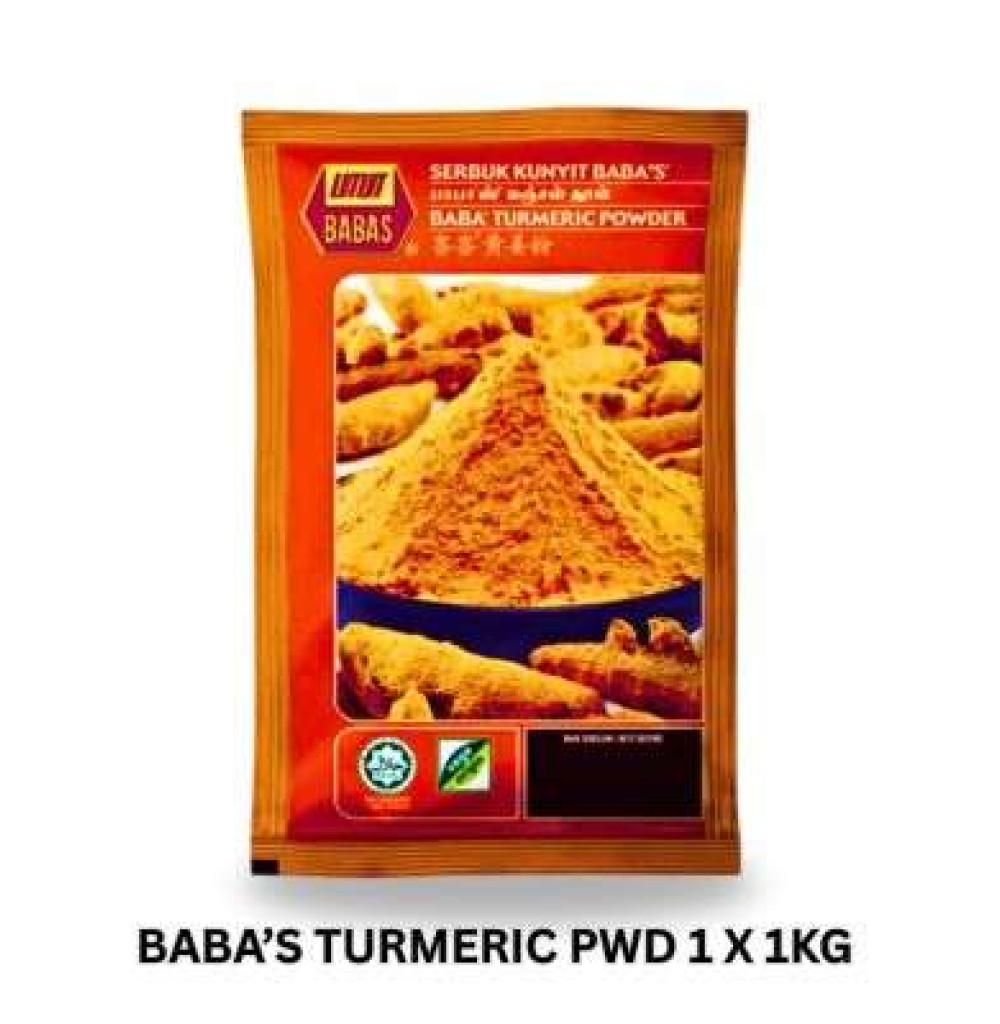 BABA'S TURMERIC PWD 1x1KG