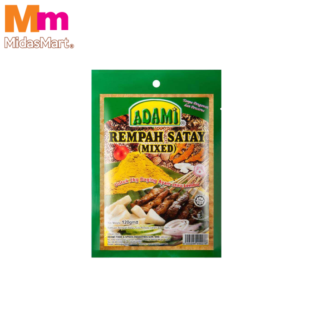ADAMI SATAY MIXED SPICE (120G)