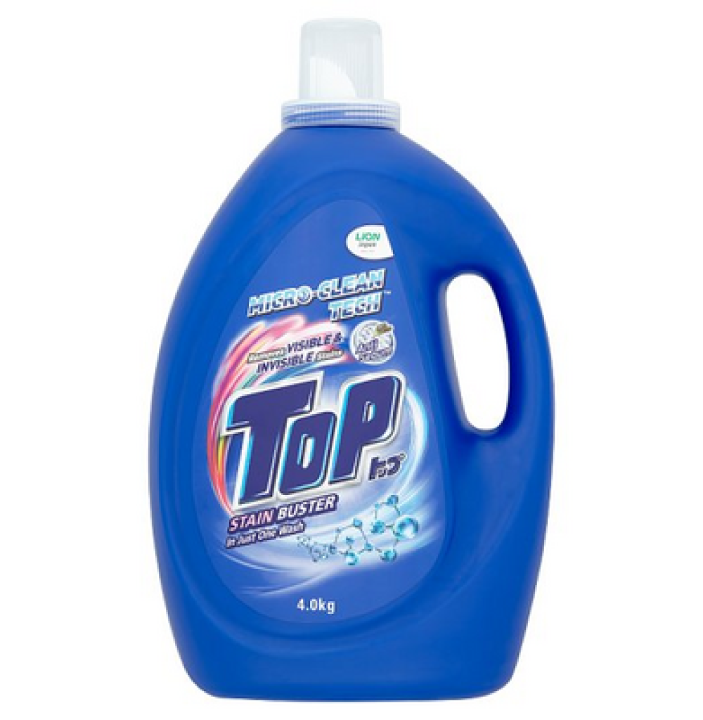 TOP CONC LIQ DET S/BUSTER (BLUE) 1X4KG