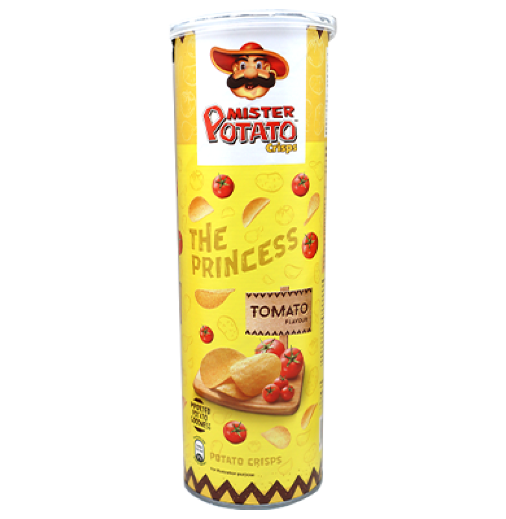 MR POTATO CRISPS TOMATO 1X125G