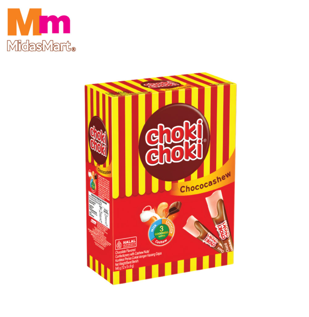 CHOKI CHOKI - CHOCOCASHEW PASTE (5X9G)
