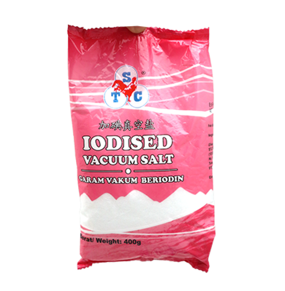 STC IODISED VACUUM SALT 1X400G