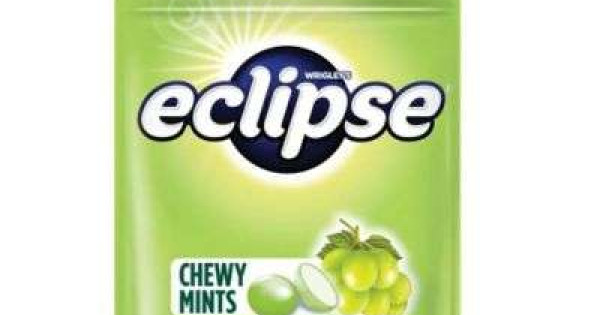 ECLIPSE CHEWY MINTS GREEN GRAPE 1X45G