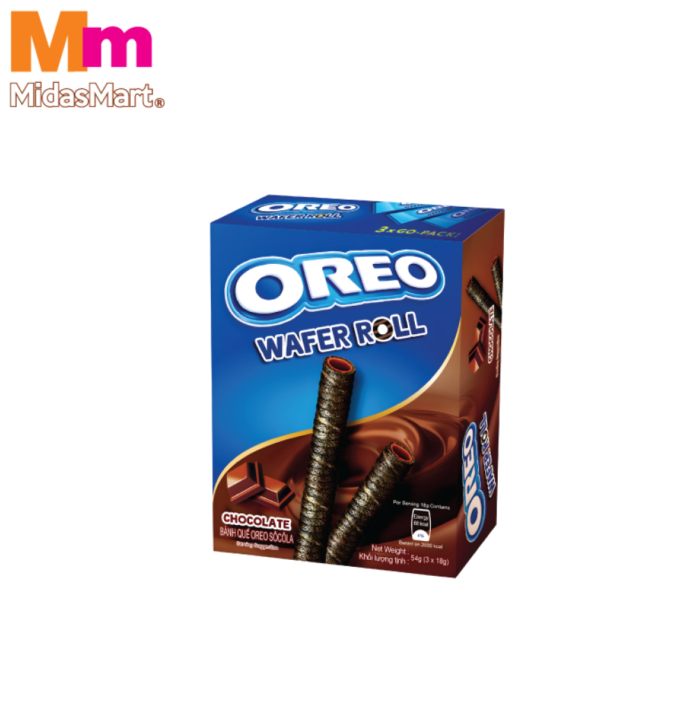 OREO WAFER ROLL - CHOCOLATE (54G)