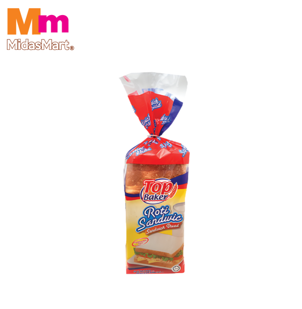 TOP BAKER SANDWICH BREAD (550G)