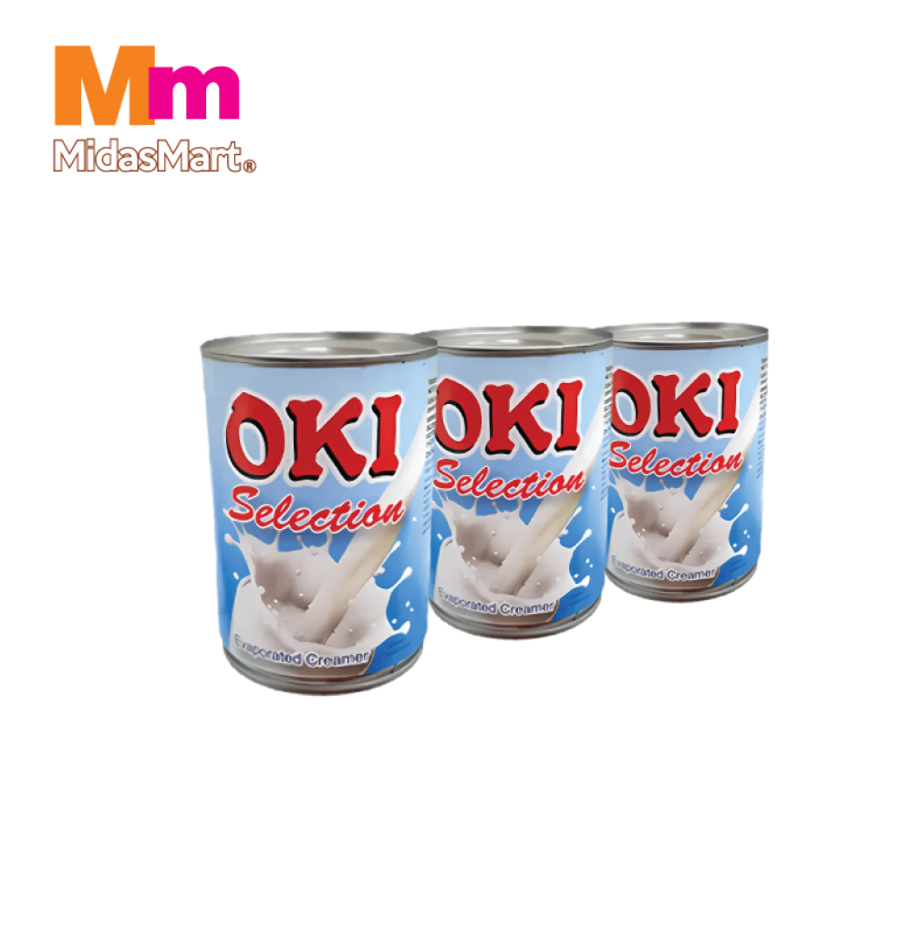 OKI SELECTION - EVAPORATED CREAMER (3X390G)