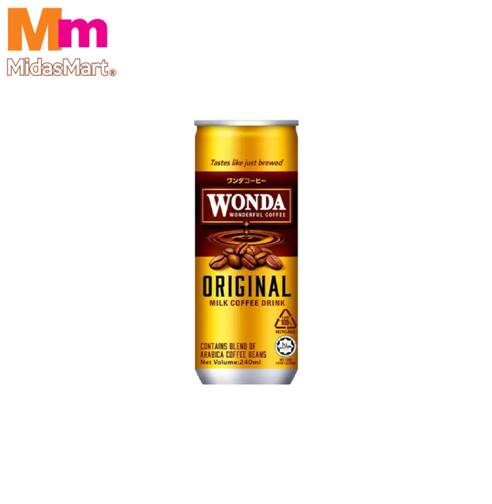 WONDA COFFEE ORIGINAL CAN (240ML)