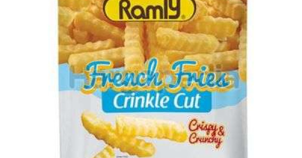 RAMLY FRENCH FRIES CRINKLE CUT 1X1KG