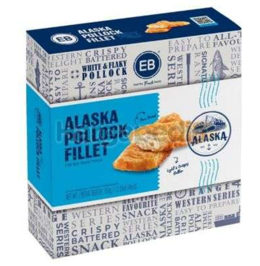 EB ALASKA POLLOCK FILLET 1X350G
