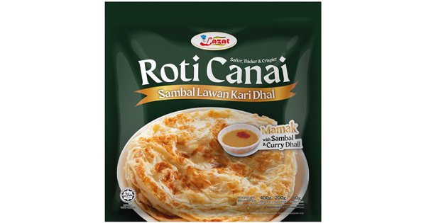 LAZAT ROTI CANAI WITH SAMBAL CURRY (660G)