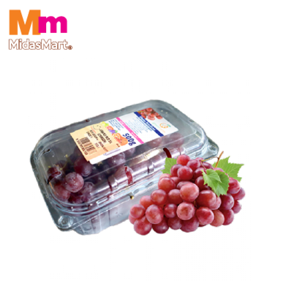 RED GRAPES - SEEDLESS (500G)